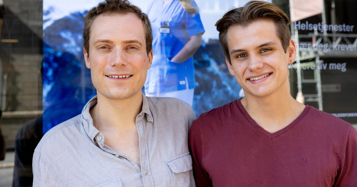To unge menn er NSF Students nye lederduo