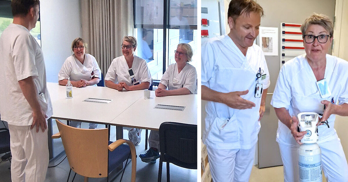 Min første dag på jobb som sykepleier