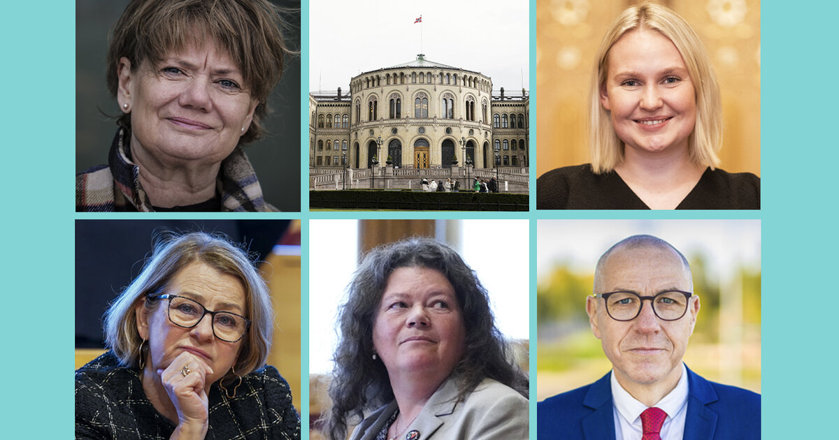 Fem av de gamle ut, to nye inn: Dette er sykepleierne på det nye Stortinget
