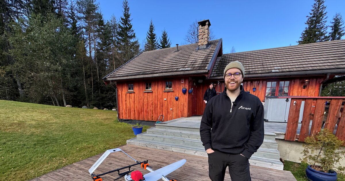 Trysil kommune: Hjemmetjenesten bruker droner til medisinlevering