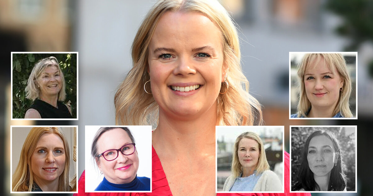 Her er det nye styret i Jordmorforbundet NSF