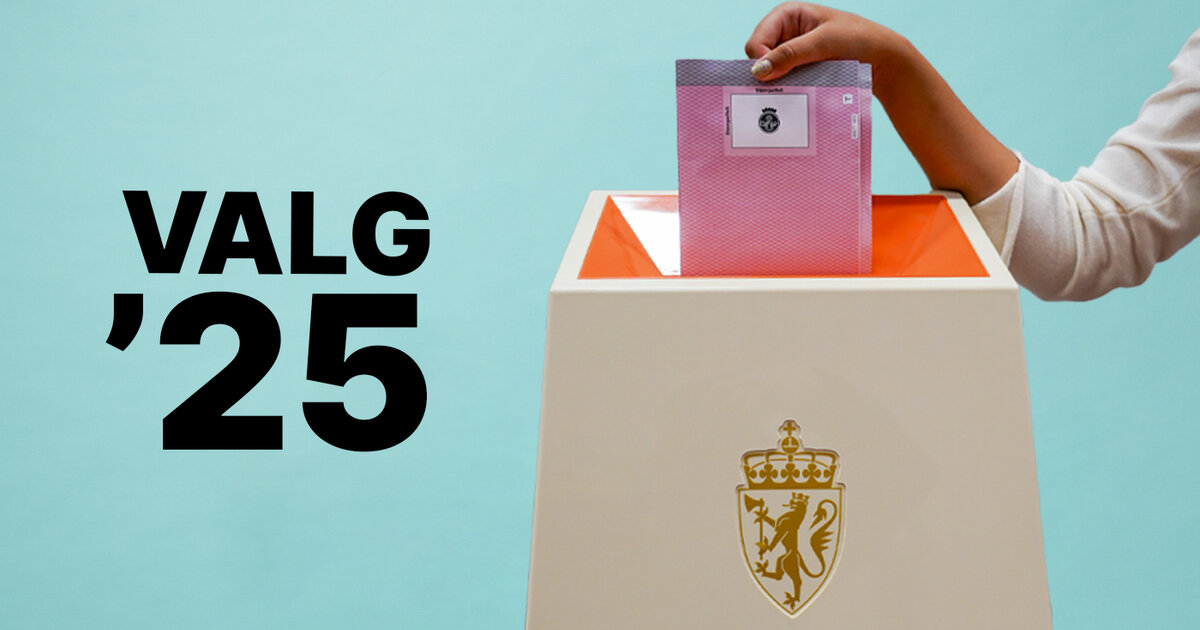 Siste nytt om stortingsvalget 2025 | Sykepleien