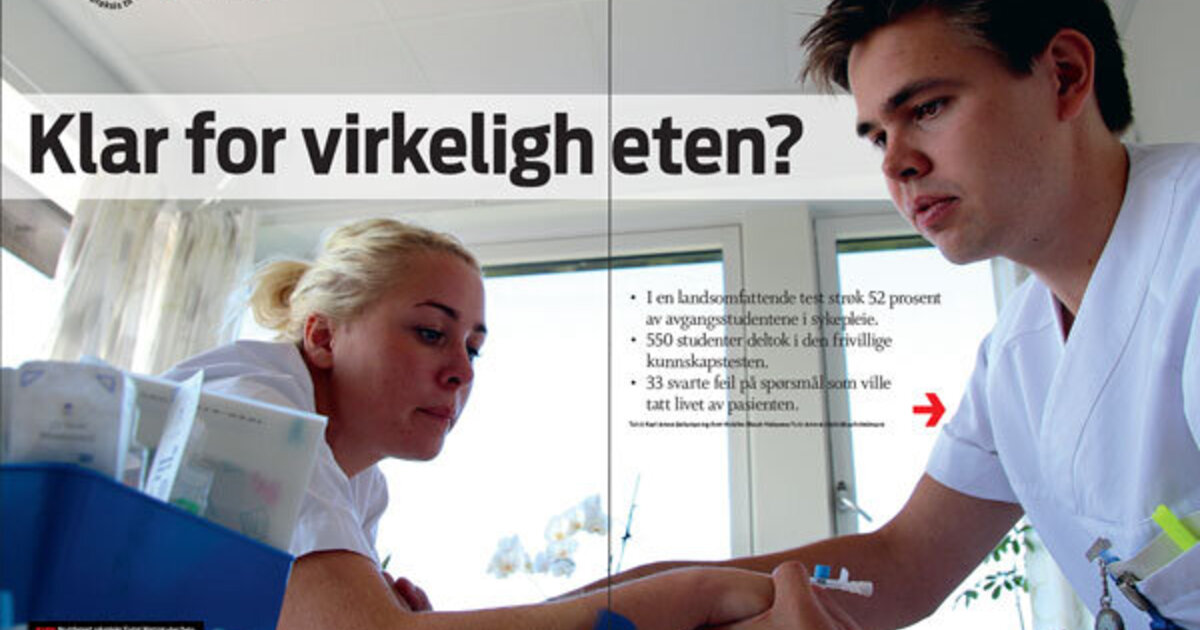 Å bli sykepleier er ingen menneskerett