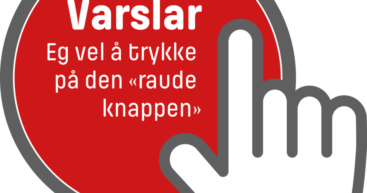 Helse Vest sikrer anonym varsling av avvik med «rød knapp»