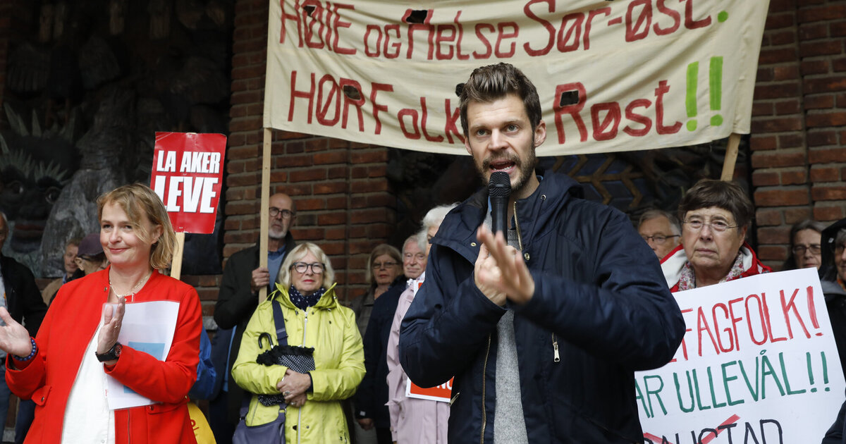 Protesterte mot nedleggelse av Ullevål sykehus Protesterte mot nedleggelse av Ullevål sykehus