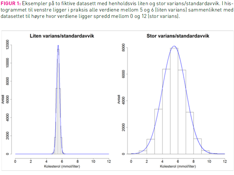 Hvordan sammenlikne statistisk?